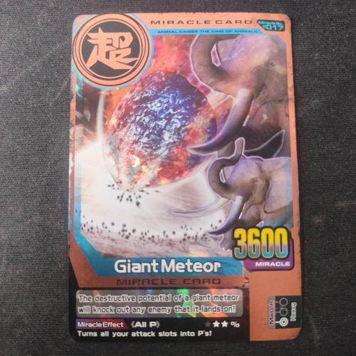 Jual Kartu Animal Kaiser Miracle Card Bronze Rare Giant Meteor Ver 4 ...