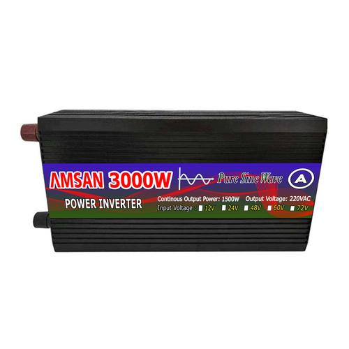 Jual Inverter Pure Sine Wave 3000W 12V 24V DC to AC 220V - Kab ...