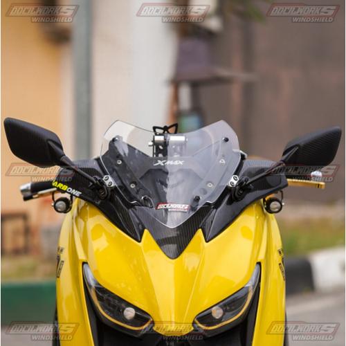 Jual Windshield Xmax Visor Xmax Model Standar Malossi Eropa Terbaru Old ...
