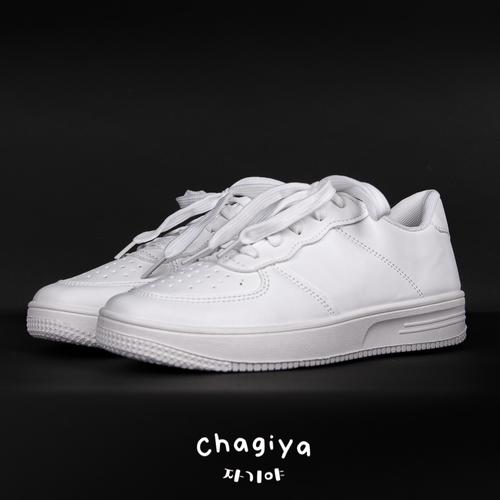 Jual Sepatu Sneakers Chagiya YEJI Wanita Casual Kulit Premium - 37 ...