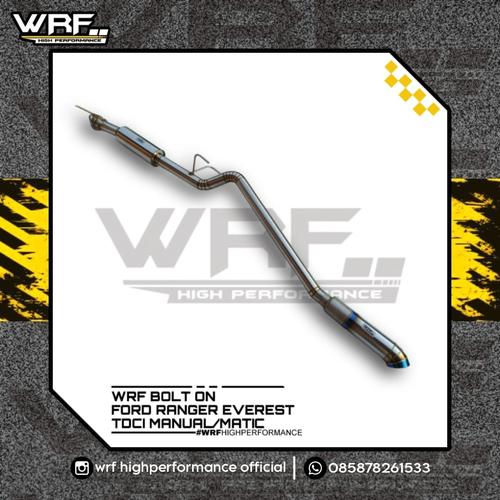 Jual WRF BOLT ON + RESONATOR FORD EVEREST TDCI MANUAL/MATIC // KNALPOT ...