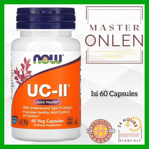 Jual Now UC-II Type 2 Collagen 60 Veg Capsules Usa Kolagen II - Jakarta ...