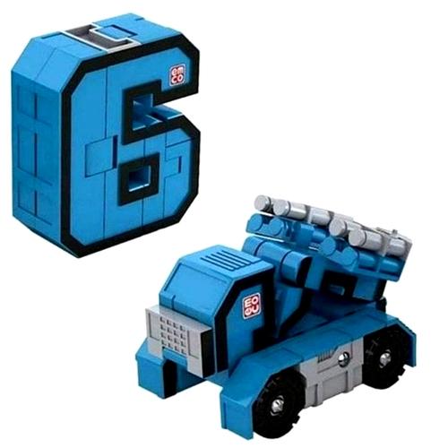 Jual EMCO MEGA BOTZ POCKET MORPHERS 6 ANGKA ENAM NUMBER NUMBERS SIX ...