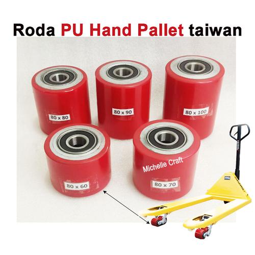 Jual Roda PU hand pallet/hand lift/hand pallet truck 3 ton taiwan ...