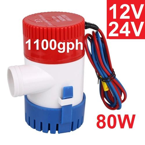 Jual Pompa air celup Bilge pump 1100GPH DC 12V submersible pump mini ...