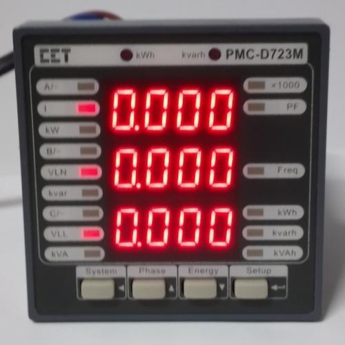 Jual Power Meter Digital LED ukuran 72x72 RS485 Metering merek CET ...
