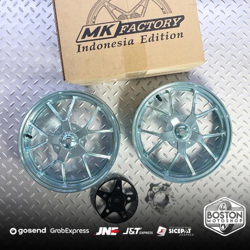 Jual Velg MK Factory MK07 Ice Blue Vespa GTV GTS Sprint Primavera Ring ...
