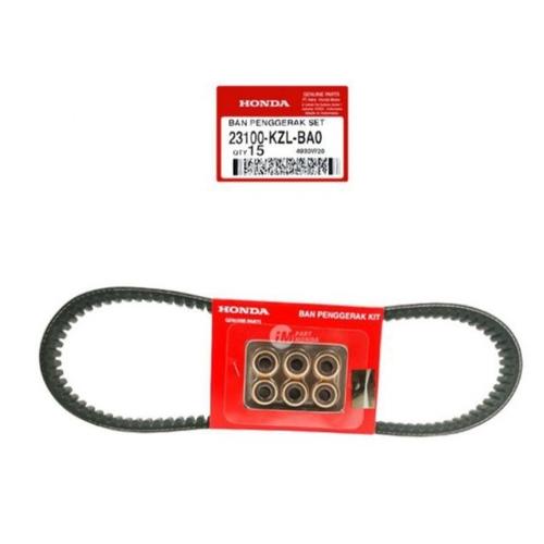 Jual VANBELT V BELT PAMBEL SET + ROLLER HONDA BEAT FI INJEKSI KZL ...