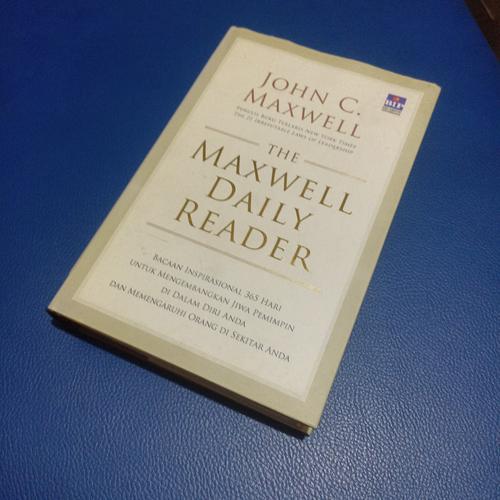 Jual BUKU JOHN C MAXWELL THE MAXWELL DAILY READER - Kota Tangerang ...