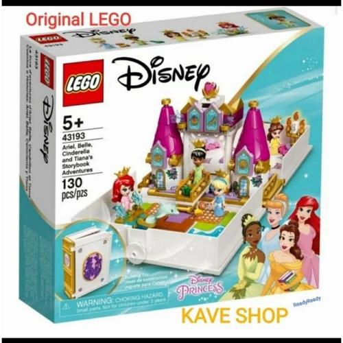 Jual LEGO 43193 Disney Princess : Ariel, Belle, Cinderella and Tiana's ...