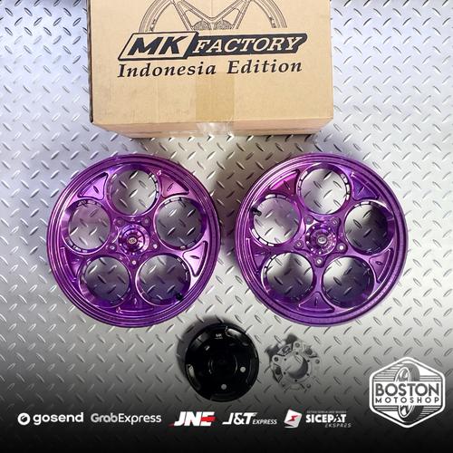 Jual Velg MK Factory MK12 Purple Vespa GTV GTS Sprint Primavera Ring 12 ...
