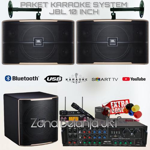 Jual Paket Sound System Karaoke Speaker JBL 10 Inch + Subwoofer JBL 12 ...