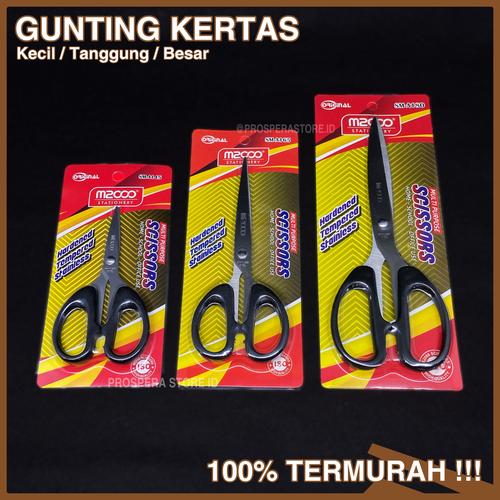 Jual Gunting Kertas M2000 Besar / Sedang / Kecil - Stainless Steel ...