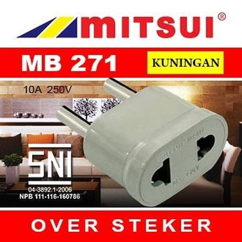 Jual MITSUI MB 271 Over Steker Gepeng Colokan Terminal Sambungan ...