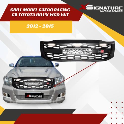 Jual GRILLE TOYOTA HILUX VIGO VNT MODEL GAZOO RACING GR ORIGINAL ...