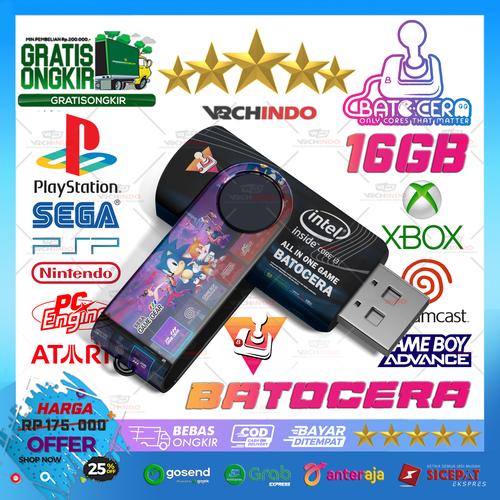 Jual Batocera Games Emulator Console Retro for PC Desktop / Laptop ...