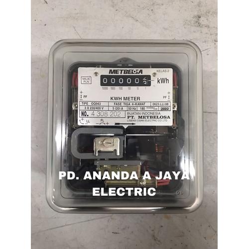Jual KWH Meter Metbelosa 3 Phase 5(20)A - Jakarta Pusat - PD. ANANDA A JAYA ELECTRIC | Tokopedia