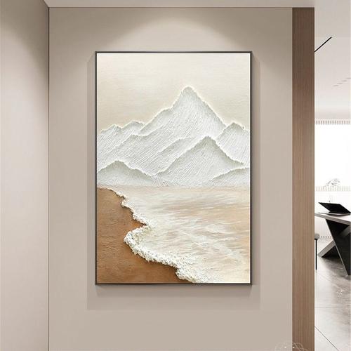 Jual Lukisan gunung Texture timbul minimalis modern - Kab. Bandung ...