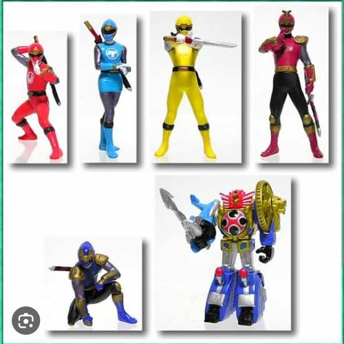 Jual Power rangers ninja storm bandai 01 figure HG megazord - Kota ...