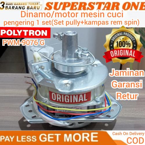 Jual Polytron PWM-9076 G Dinamo spin/pengering mesin cuci polytron PWM ...