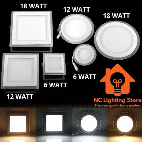 Jual 401 Lampu Downlight Panel LED 30 Watt PUTIH KOTAK Inbow 30W Model ...