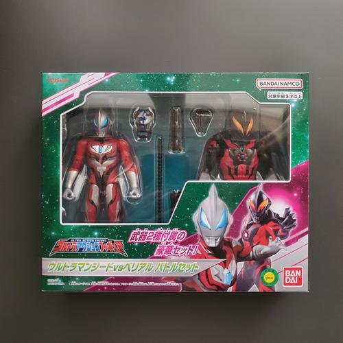Jual Bandai Ultra Action Figure Ultraman Geed VS Belial Battle Set ...