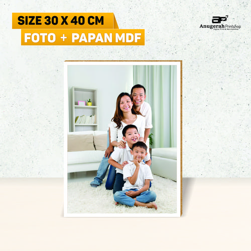 Jual Cetak Foto Bingkai Besar Jumbo + Besar Ukuran 12r 30x40 Cm ...