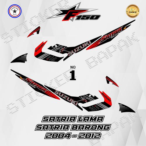 Jual Sticker Striping Suzuki Satria BARONG Satria lama Variasi Star ...