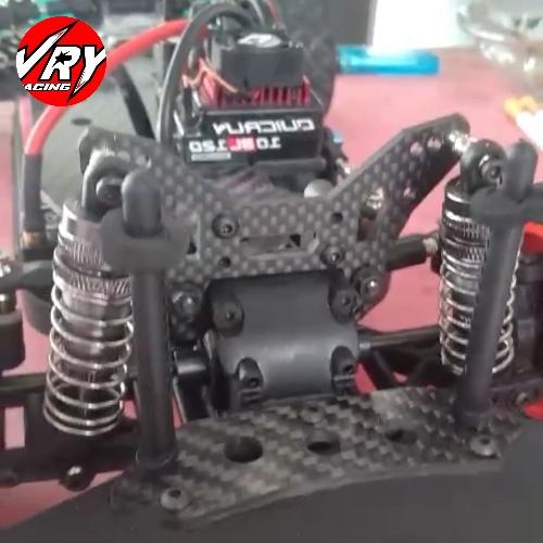 Jual VRX Rally Carbon Front Shock Tower, 10mm offset, for 70mm shock - tebal 3mm - Kab. Lampung ...
