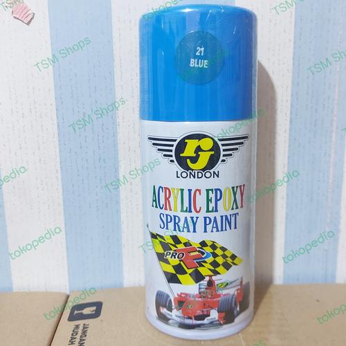Jual Pilok Pylok Cat Semprot RJ Blue/Biru Glossy 300cc Spray Paint ...