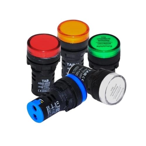 Jual Pilot Lamp Panel 24V DC 22mm Lampu Indikator - Putih - Jakarta ...