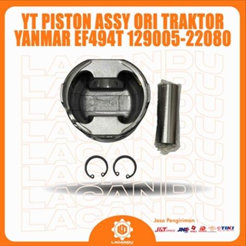 Jual YT PISTON ASSY ORI YANMAR EF494T 129005-22080 for TRAKTOR LACANDU ...