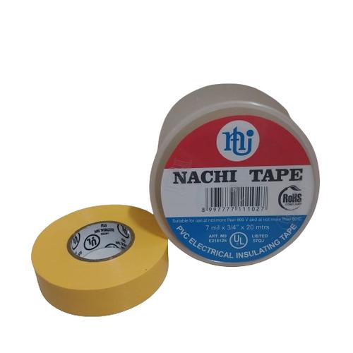 Jual Isolasi Listrik Merk Nachi Ukuran 7mm x 3/4” - Kuning - Kota ...