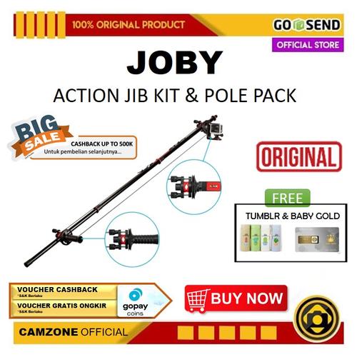 Promo Joby action jib kit & pole pack for action cameras Cicil 0% 3x ...