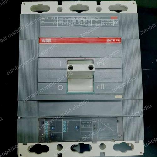 Jual MCCB ABB SACE S6S 800A 3P 50KA - Jakarta Pusat - SUMBER MANDIRI ...
