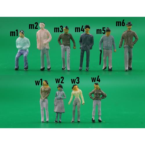 Jual Figure Maket Miniature Orang 1:75 OO Scale Warna Diorama Figure ...