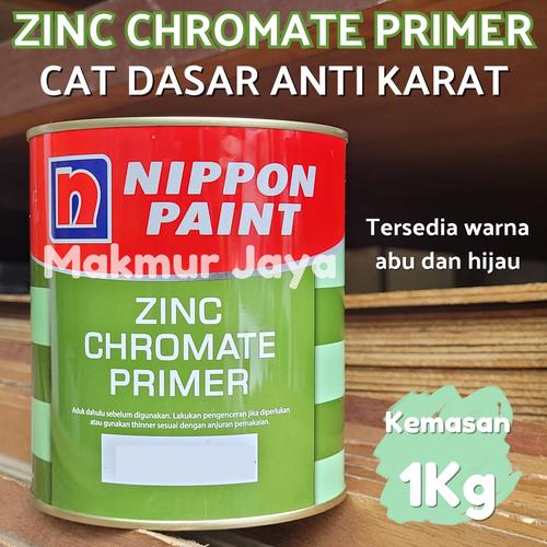 Jual Nippon Zinc Chromate 1Kg Cat Dasar Besi Anti Karat - Hijau ...