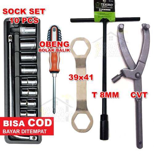 Jual TERMURAH PAKET MULTIPRO Tracker CVT UNIVERSAL + Kunci 39-41 + Kunci So - TREKER CVT LKP ...