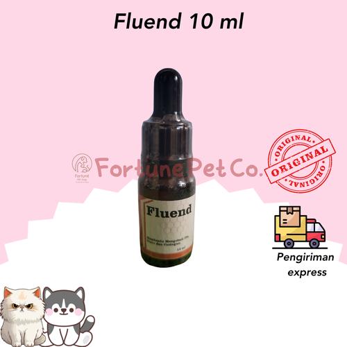 Jual Fluend 10 ml Obat Pilek Flu Kucing Obat Ingusan Kucing Cair ...