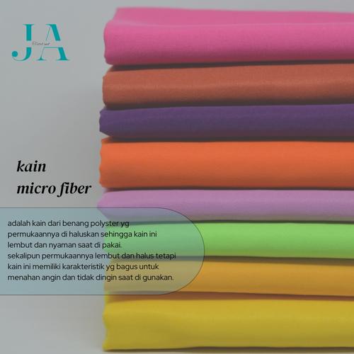 Jual kain microfiber water repellent - 29 warna - bahan jaket shortpant ...