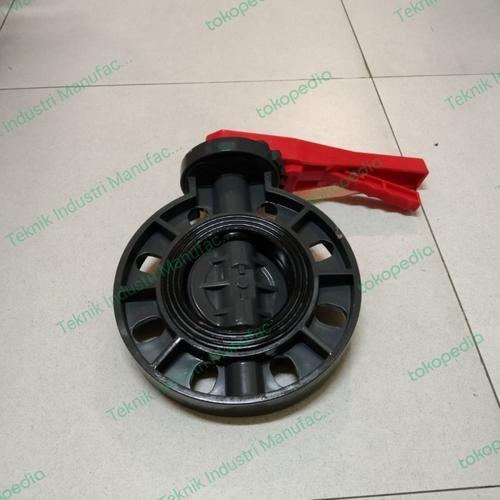 Jual Butterfly Valve PVC 3" inch DN 80 PVC - Jakarta Barat - Teknik ...