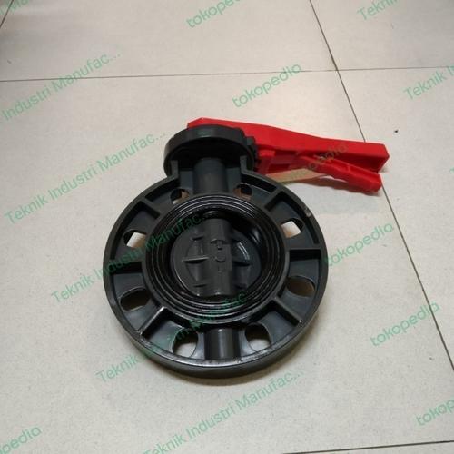 Jual Butterfly Valve PVC 4" inch DN 100 Pvc - Jakarta Barat - Teknik ...