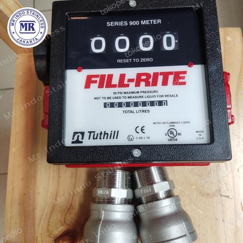 Jual Flow meter Fill Rite set 2"Inch meteran minyak /Oil / Solar Series ...