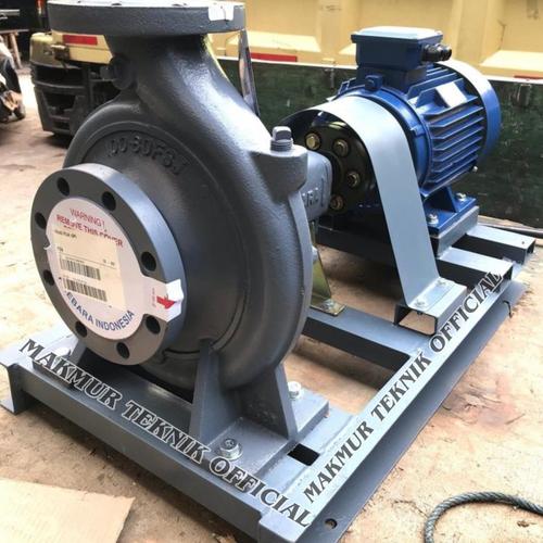 Jual Pompa centrifugal ebara 65x50 FSHA Motor Yuema 5.5Kw 7.5Hp 380V ...