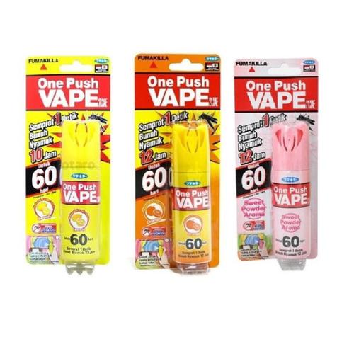 Jual One Push Vape 15+3Hari Obat Nyamuk One Push 30/60/90 Hari All ...