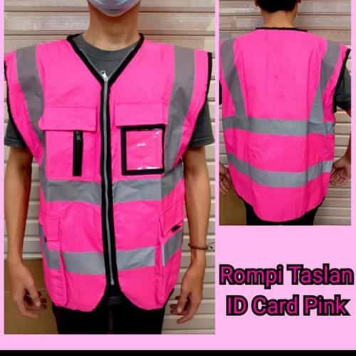 Jual ROMPI SAFETY PROYEK TASLAN ID CARD PINK - Jakarta Barat ...