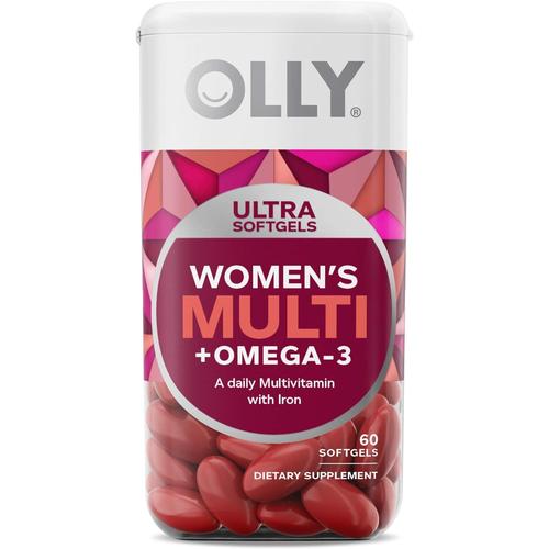 Jual OLLY Women's Multi + Omega-3 Multivitamin Ultra Strength 60 ...