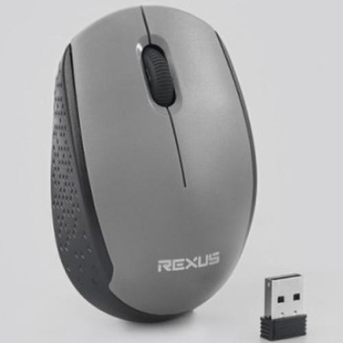 Jual Rexus Mouse Wireless Q30 Office Silent Click - Black Grey ...