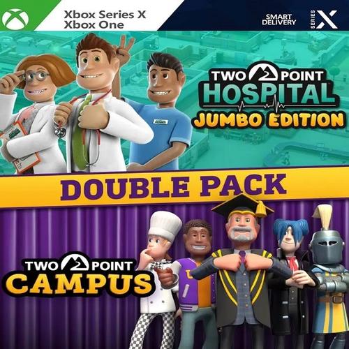 Jual Two Point Hospital + Two Point Campus Double Xbox One / Series X|S ...