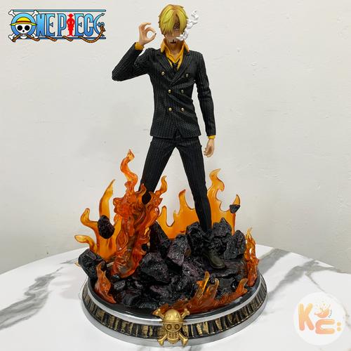 Jual Action Figure LED Sanji Vinsmoke One Piece Diable Jambe Ifrit ...